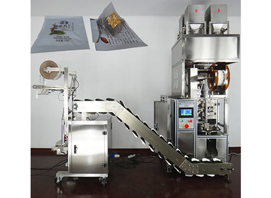China Fully Automatic Tea Packaging Machine With Touch Screen Dispaly , Stainless Steel Material supplier