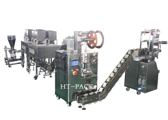 5g Triangle Nylon Tea Bag Automatic Pouch Packing Machine 220V / 2KW supplier