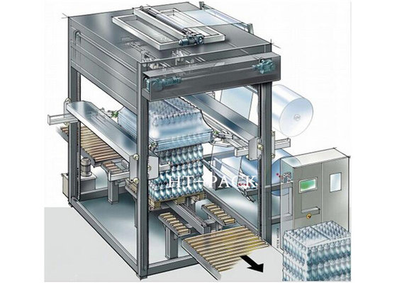 POF Film Semi-Automatic Packing Machine Pallet Shrink Wrap Machine supplier