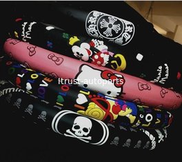 cartoon car steering wheel hubs cover 2016 new arrival 38cm UNIVERSAL