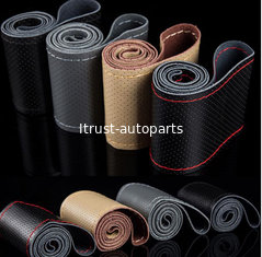 steering wheel hus cover 38 cm middle size with needles and thread NEW