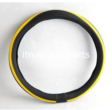 PU steering wheel cover hand made car cover hot sale good quality