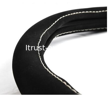 PU steering wheel cover hand made car cover hot sale good quality