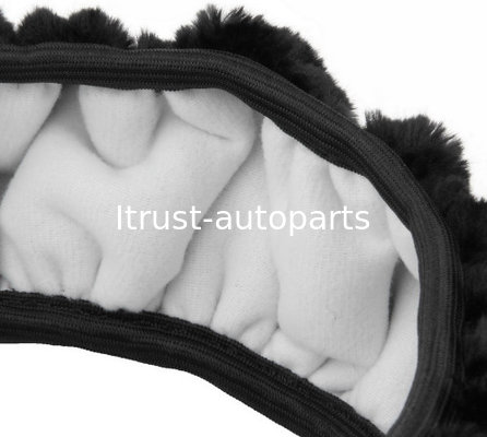 Steering Wheel Cover Artificial Wool  Winter Plush Steering Wheel Cover