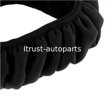 Steering Wheel Cover Artificial Wool  Winter Plush Steering Wheel Cover