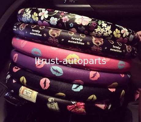 cartoon car steering wheel hubs cover 2016 new arrival 38cm UNIVERSAL