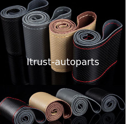 steering wheel hus cover 38 cm middle size with needles and thread NEW