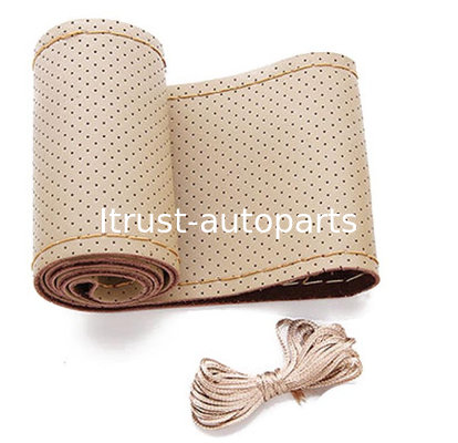 steering wheel hus cover 38 cm middle size with needles and thread NEW