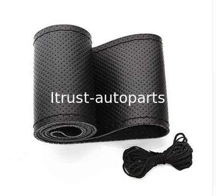 steering wheel hus cover 38 cm middle size with needles and thread NEW