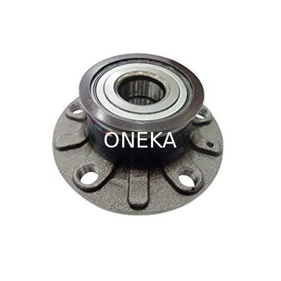 [ONEKA] 512336 Rear Left or Right Wheel Hub & Bearing for Audi A3 VW Golf GTI Rabbit 1k0 598 611