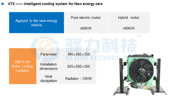 Hot Sale Smart Motor Cooling System for Electric Bus with best price
