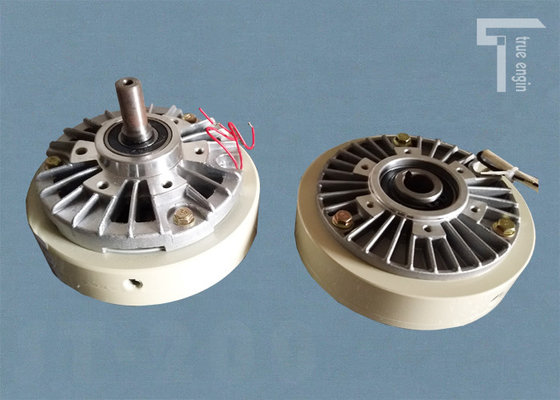 China Output shaft Coupling Magnetic Powder Brake 400NM DC24V For Slitting Machine supplier