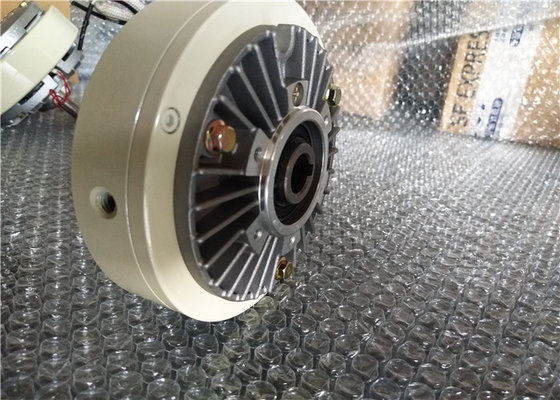 Hollow Type Magnetic Powder Brake 6NM Torque 24V 2A No Noise / Shock True Engin Powder Brake supplier