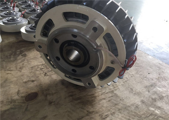 Flange Magnetic Eddy Current Brake 12NM 0.39A For Printing Industry True Engin Magnetic Powder Brake supplier