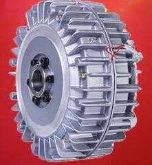 Industrial magnetic Brakes 24V For Film Machine 6~400NM Torque Magnetic Flange Powder Brake supplier