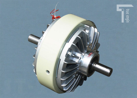 Double Shaft Type Magnetic Powder Clutch 100NM Max Current 2A With Two Shaft Face Mask Machine supplier