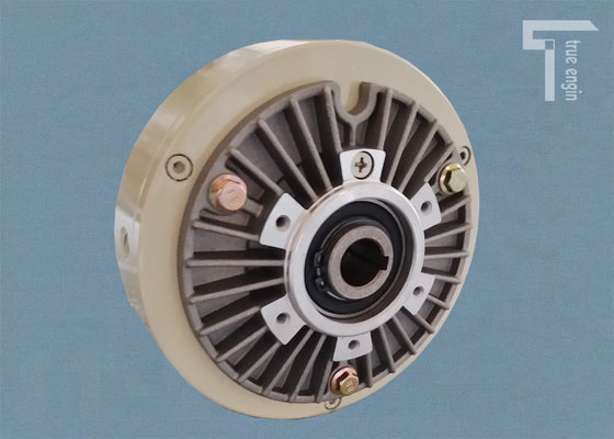 Cellular Type Industrial Magnetic Brakes 24V 1.8A 50NM Torque Magnetic Powder Brake supplier