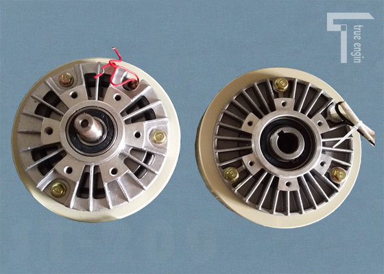 Hollow Type Magnetic Powder Brake 6NM Torque 24V 2A No Noise / Shock True Engin Powder Brake supplier