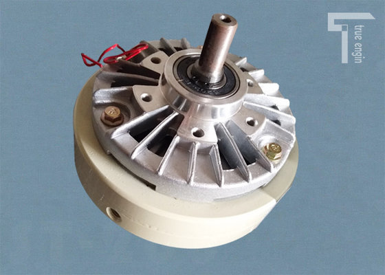 Single Shaft magnetic Powder Brake 1400rpm Speed For Manual Tension Controller Magnetic Brake supplier