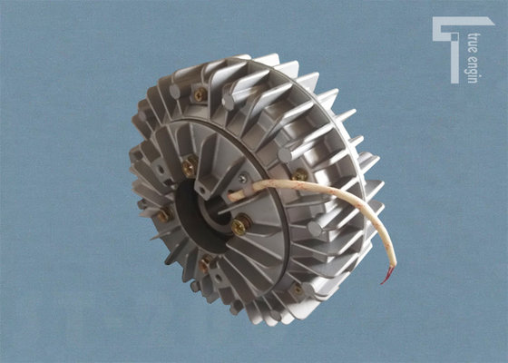 Flange Magnetic Eddy Current Brake 12NM 0.39A For Printing Industry True Engin Magnetic Powder Brake supplier