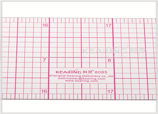 18'' Graph Ruler with Grids sandwich line , Fashion Design Rulers 8085