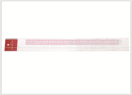 Kearing12 inch pattern making ruler flexible plastic grading rulers for fashion design B-65