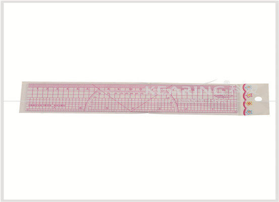 B-56  fashion design Ruler flexible plastic 8 inch 1.2mm Thickness