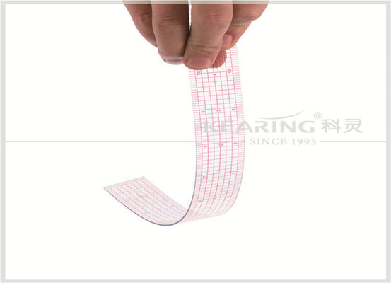 PVC Material 12 ''  Kearing Ruler  fashion design B60 OEM Logo