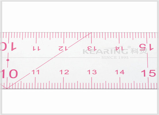 30 cm Metric Plastic Pattern Making Ruler ( 1.2mm thick ) for Fashion Design # 8006