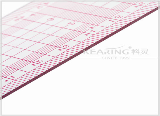 Durable Plastic Pattern Making Ruler 60 CM Metric Fashion Design Grading Rulers for Sewn