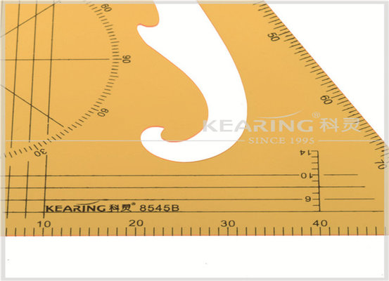 Economical Engineer Scale Ruler 1/4 / 1/5 Triangular Scale Garment Ruler 8545B