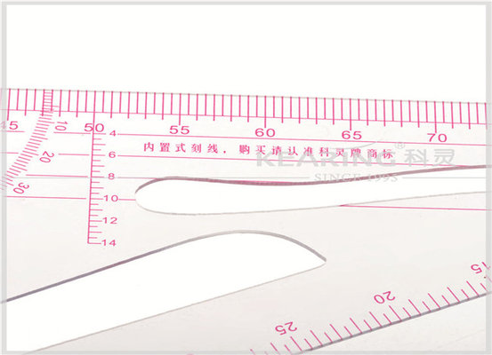 1/4 / 1/5 Engineer Scale Ruler with Inside Printing  French Curve
