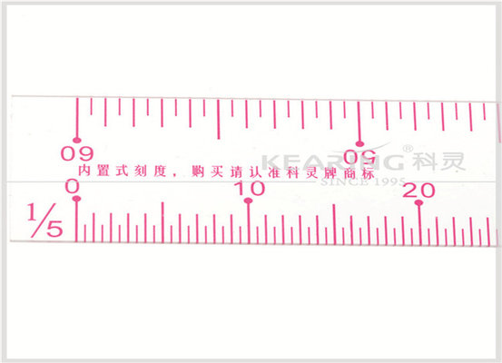 1/3 / 1/5 Proportion Plastic Scale Ruler 1mm thick Durable and Flexible 8501