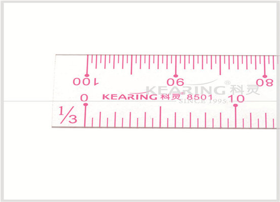 1/3 / 1/5 Proportion Plastic Scale Ruler 1mm thick Durable and Flexible 8501