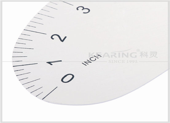 Silver Grey Broadsword shape French Curve Ruler 6224A for Lapel / Elbow