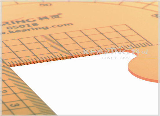 Kearing brand sandwich line printing metric vary form curve ruler for fashion design# 6501