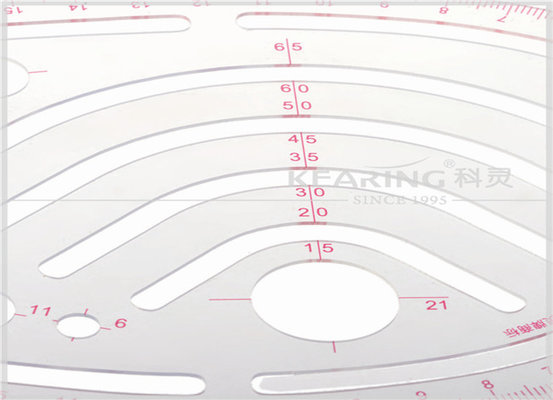 Kearing Metric Vary Form Curve Ruler Armhole Sleeve Curve Ruler # 6401