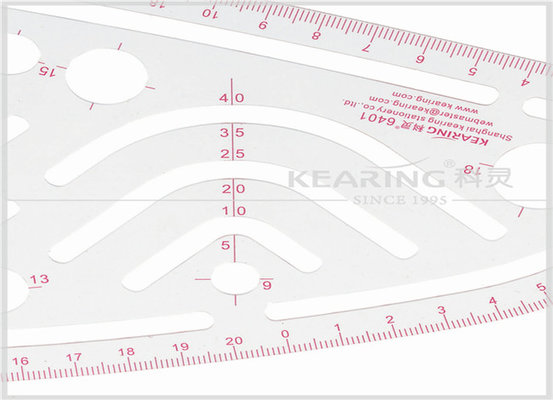 Kearing soft flexible plastic  Vary Form Curve Ruler for Fashion Design # 6401