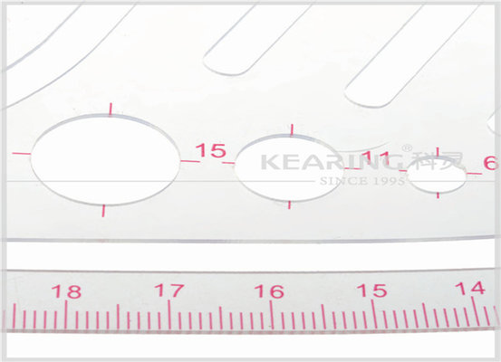Kearing soft flexible plastic  Vary Form Curve Ruler for Fashion Design # 6401