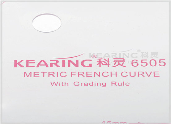 Kearing Multi - use Plastic Vary Form Curve Ruler Metric French Curve # 6505