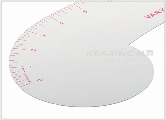 Kearing soft flexible plastic 12''  Vary Form Curve Ruler for Fashion Design # 6112