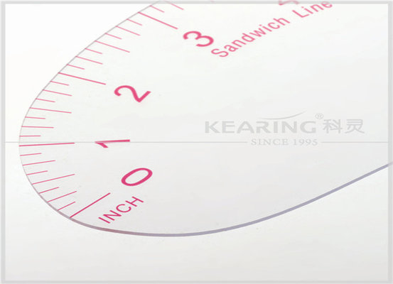 Kearing Plastic 24'' Vary Form Curve Ruler ( Sandwich Line ) for Fashion Design # 6224