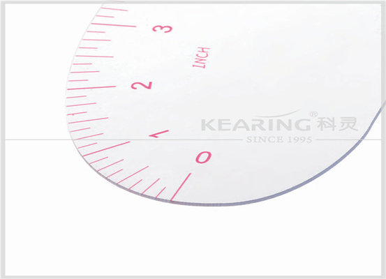 Kearing Plastic 18'' Vary Form Curve Ruler ( Sandwich Line ) for Fashion Design # 6218