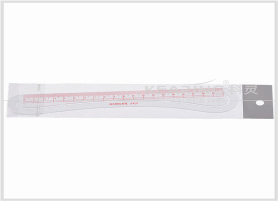 Kearing soft flexible plastic metric 20cm Vary Form Curve Ruler for Fashion Design # 6400