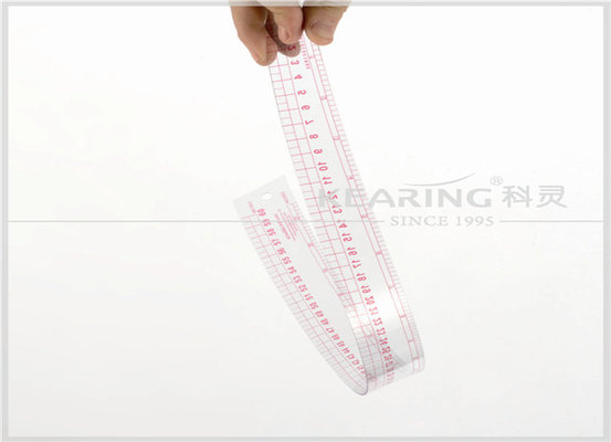 Metric Garment  Vary Form Curve Ruler 60cm Flexible Plastic 1.2mm thickness