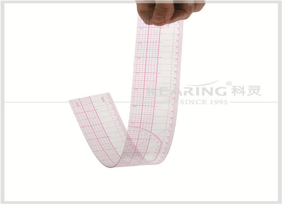 Kearing Inch 18'' Straight Pattern Making Ruler 45cm Fashion Design Ruler # 8095