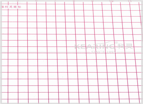 Kearing Flexbiel Quilting Ruler / Square Shaped Pattern Making Ruler with Sandwich Line Scales