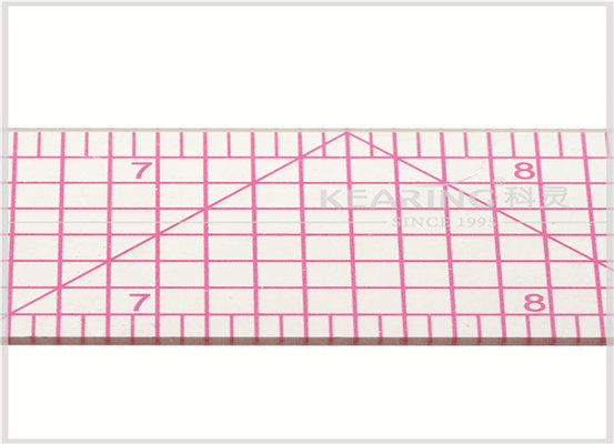 B-80 Imperial 15'' Plastic Fashion Design Pattern Making Ruler ( Sandwich Line )