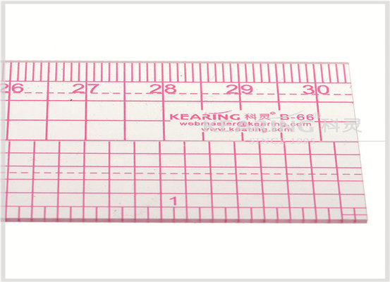 40 cm & 16'' Flexible Plastic Pattern Making Ruler Multi Use for Fashion Design # B67