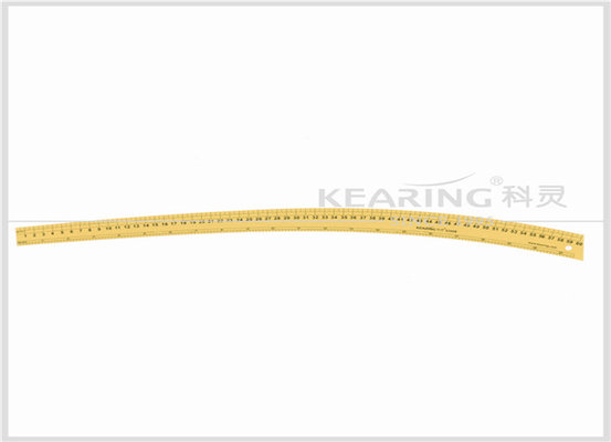 Kearing brand 1.2mm thickness 60cm screen printing plastic garment ruler for fashion student# 6360B